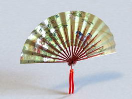 Hand Fan 3D Models Free Download - CadNav