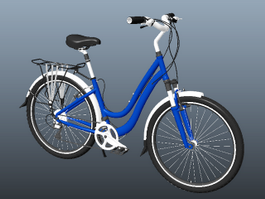 Flat Bar Road Bike 3d model Maya files free download - CadNav