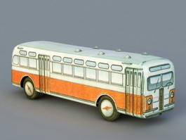 Old Bus 3d model Autodesk FBX files free download - CadNav