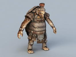 Humanoid Turtle 3d model Autodesk FBX,Maya files free download - CadNav