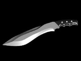 Dagger Knife 3d model Maya files free download - CadNav