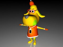 Wolf Rigged 3d model Maya files free download - modeling 54089 on CadNav