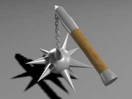 Stick Chain Mace 3d model 3ds Max files free download - CadNav