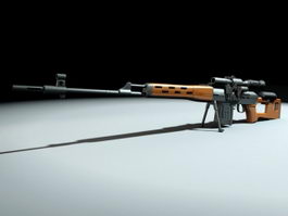 Sniper Gun 3d model Maya files free download - CadNav