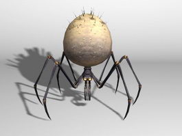Orb Spider Creature 3d model 3ds Max,Object files free download - CadNav