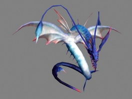 Amphiptere Dragon 3d model 3ds Max files free download - CadNav