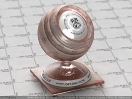 Brown Glass V-Ray Material Download - CadNav