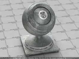 Oxidized Bronze vray material - CadNav