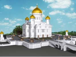 Mosque Architecture 3d model 3ds Max files free download - CadNav