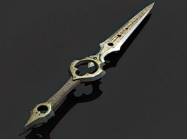 Dual Medieval Dagger 3d model Autodesk FBX files free download - CadNav