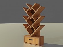 Bookshelf 3D Models Free Download - CadNav