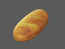 Rustic Bread 3d model Blender files free download - CadNav