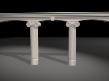 Roman Pillars Design 3D Model Download - 3D Studio,3ds Max Files - CadNav