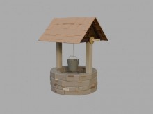 Old Water Well Design 3D Model Download - Blender Files - CadNav